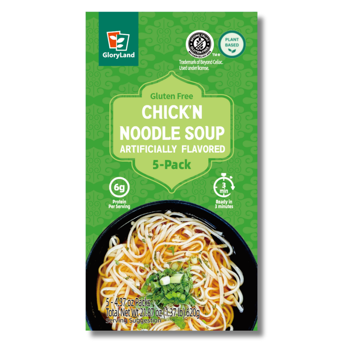 Chick'n Noodle Soup – GloryLand Food